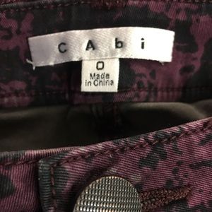 CAbi | Jeans | Cabi 59 Twilight Skinny Red Black Jegging Jeans | Poshmark